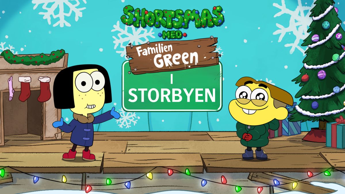 Shortsmas med Familien Green i storbyen | Disney+