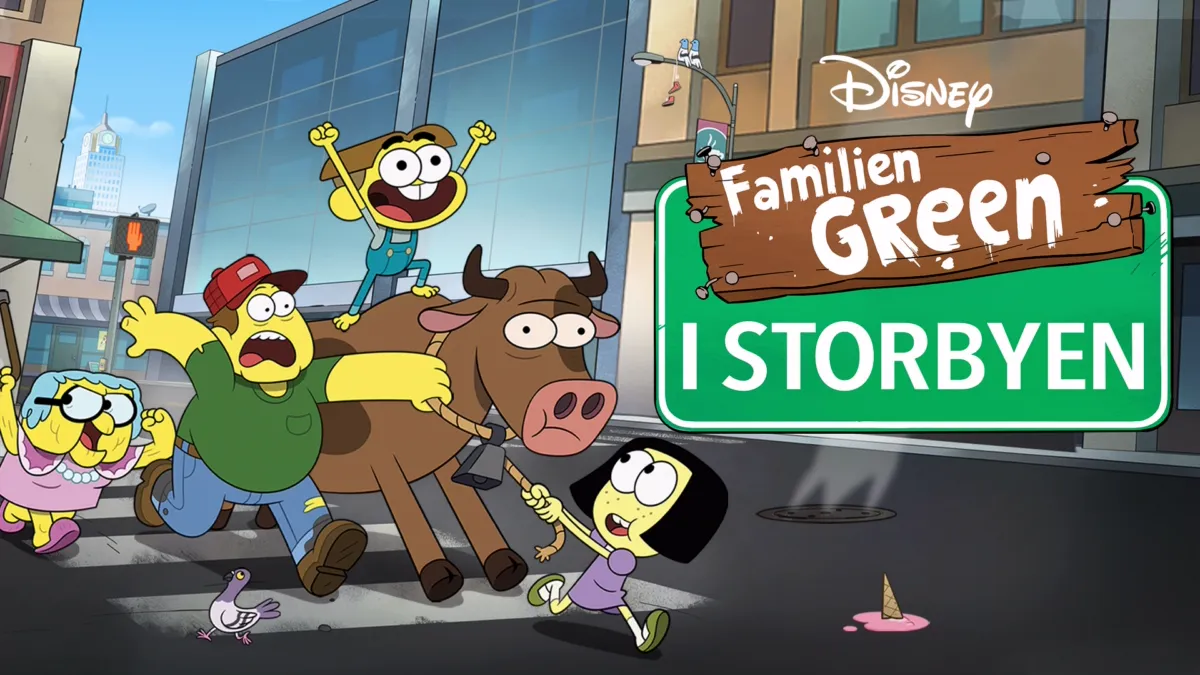 Se hele afsnit af Familien Green i storbyen | Disney+