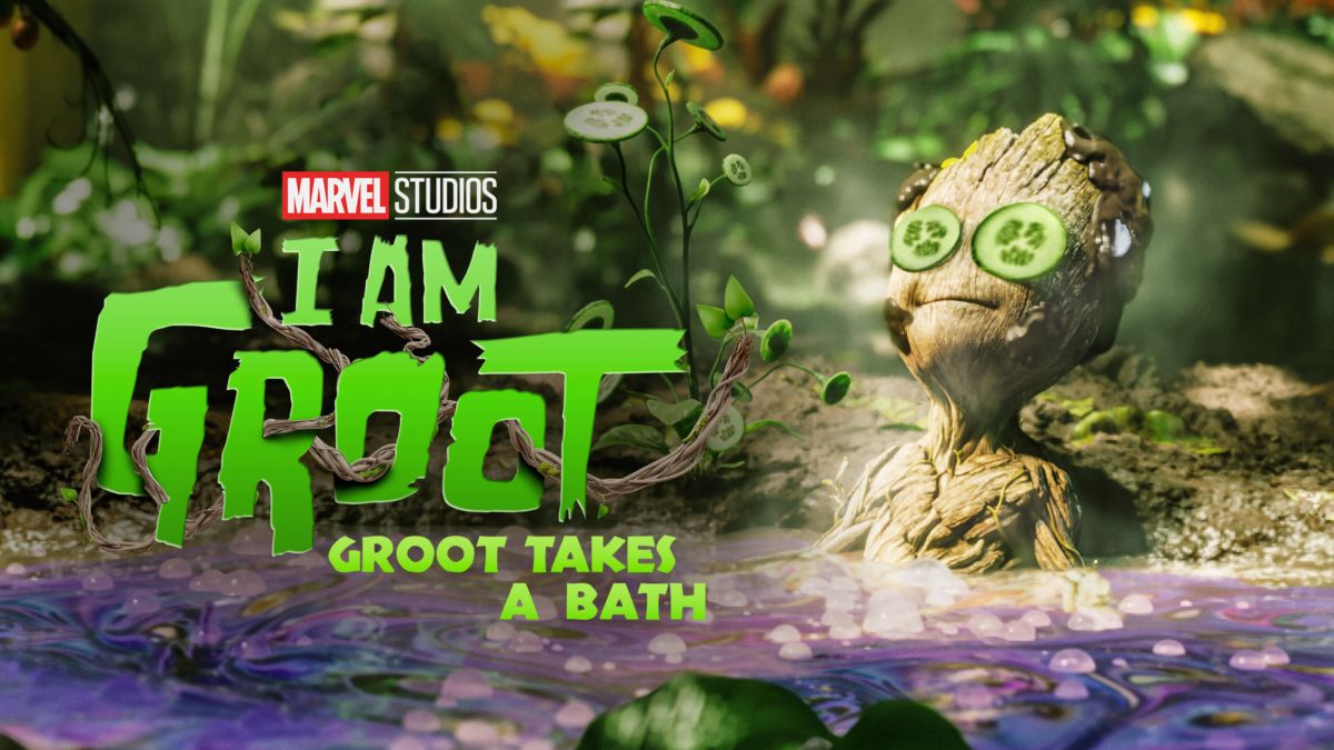Se Groot Takes a Bath | Disney+