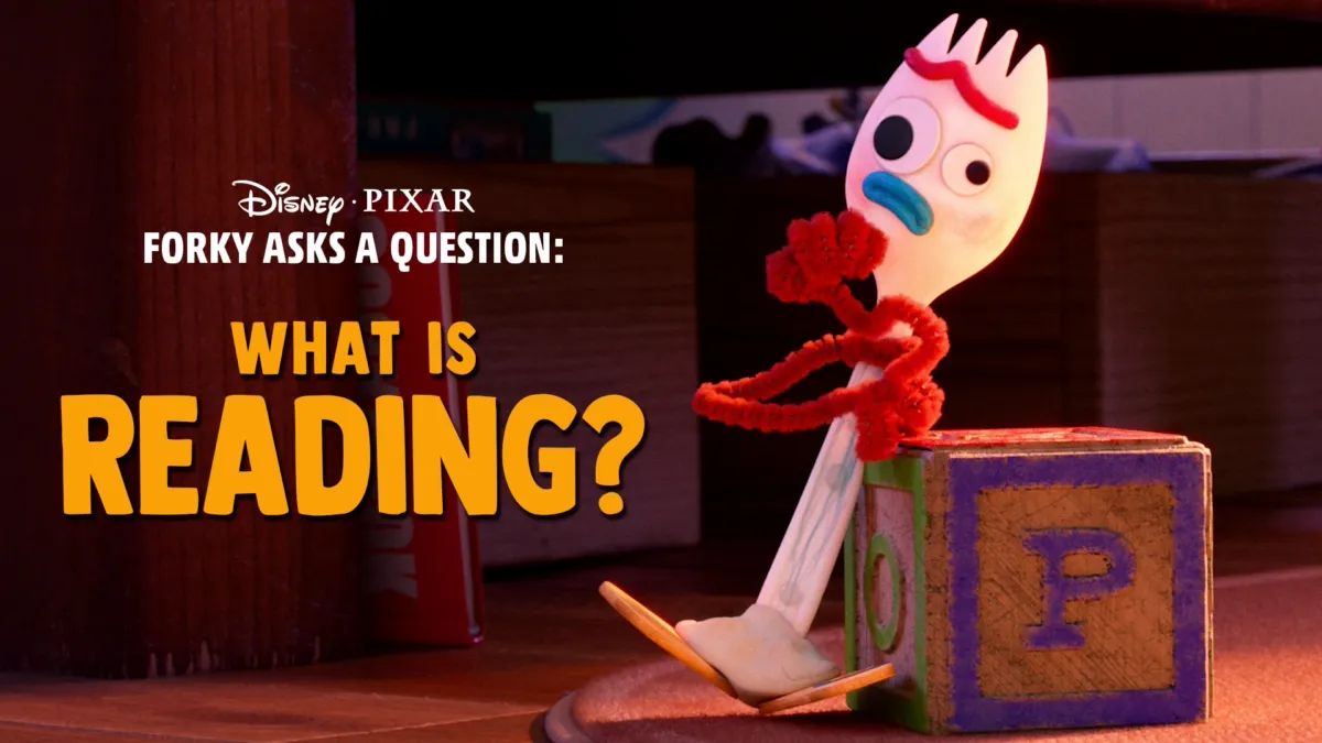 Watch Forky Asks a Question: What is Reading? | Disney+