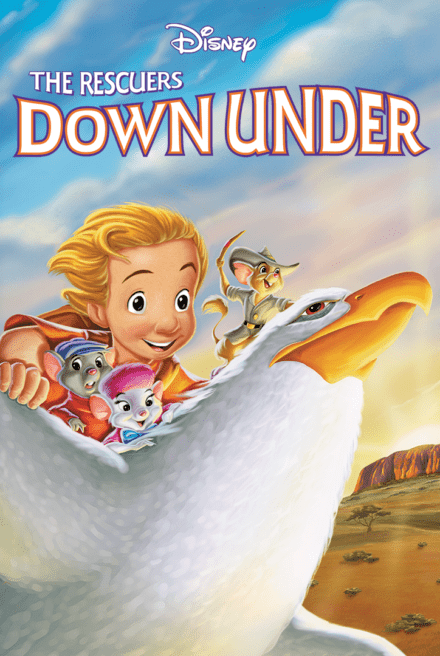 Films Disney+ The Rescuers Down Under / De Reddertjes in Kangoeroeland