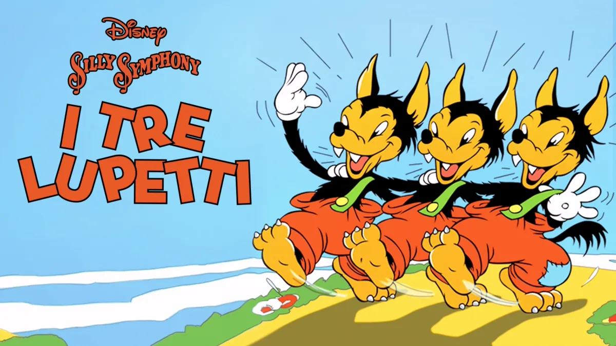 Tre Porcellini Lupo Che Soffia Disegno Tre Porcellini 5