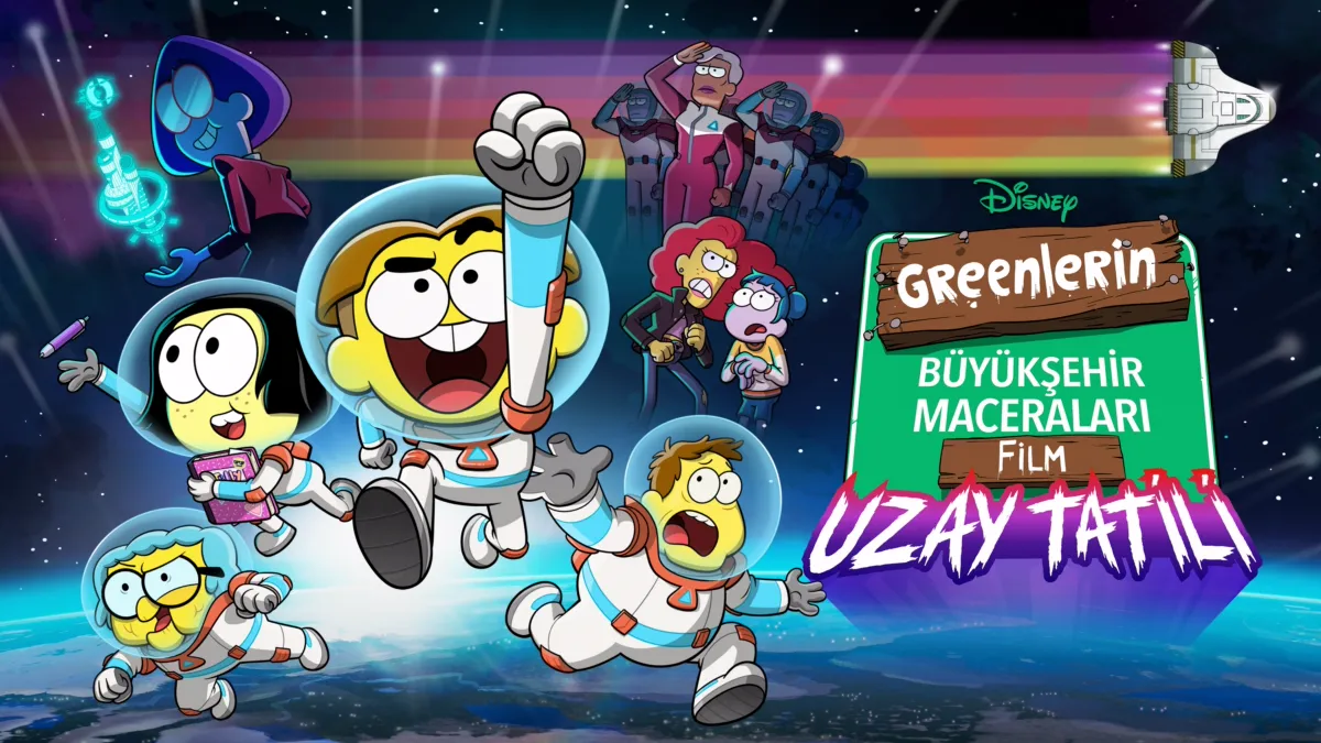 Greenlerin Büyükşehir Maceraları, Film: Uzay Tatili İzleyin | Disney+ Greenlerin Büyükşehir Maceraları, Film: Uzay Tatili İzleyin | Disney+