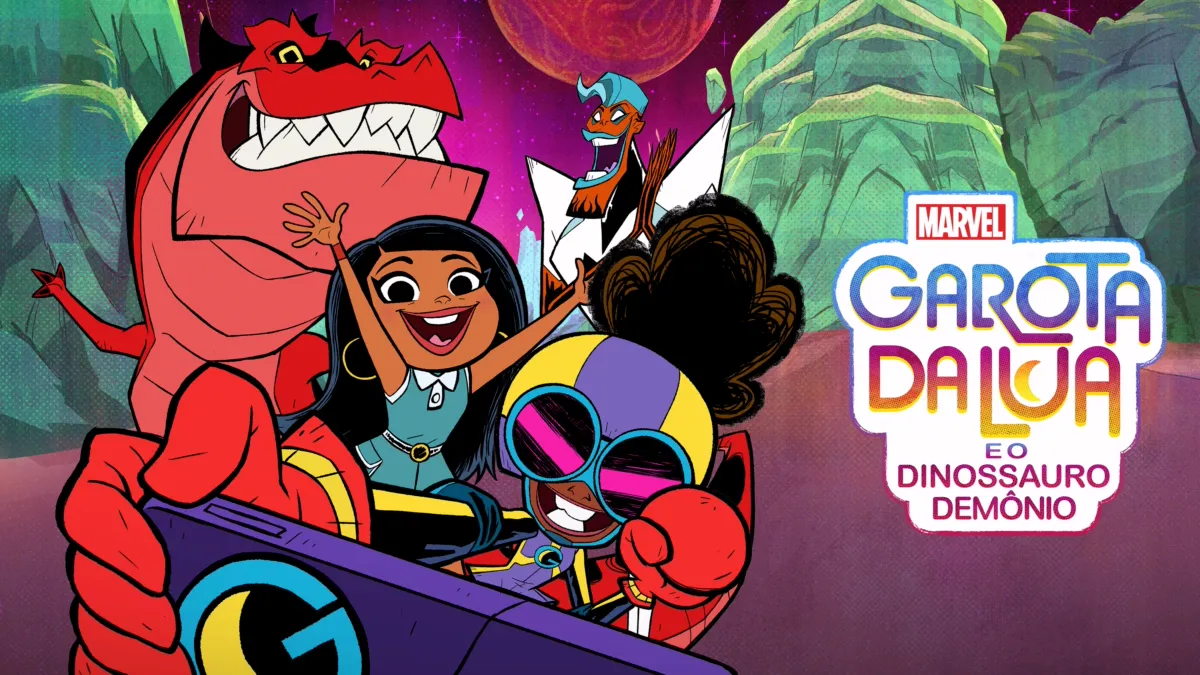 Assistir a Garota da Lua e o Dinossauro Demônio | Disney+